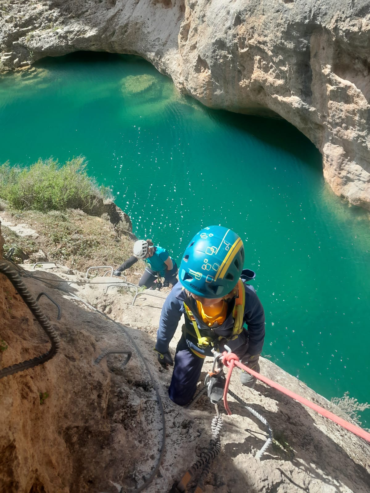 VÍA FERRATA EN CUENCA - Caminos da Roca